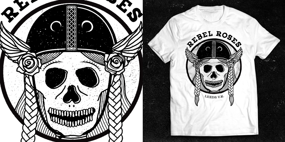 Rebel Roses - Things on Fire - Illustration & Design